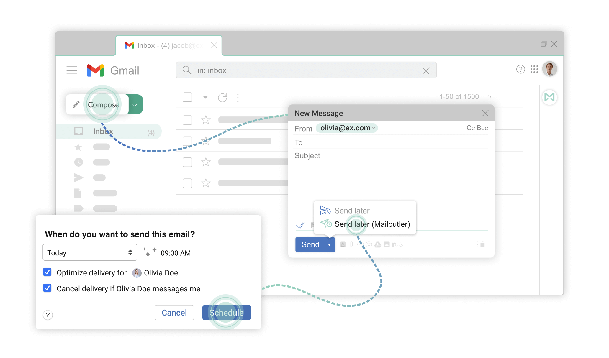 Send Your Emails Later in Apple Mail, Gmail, and Outlook